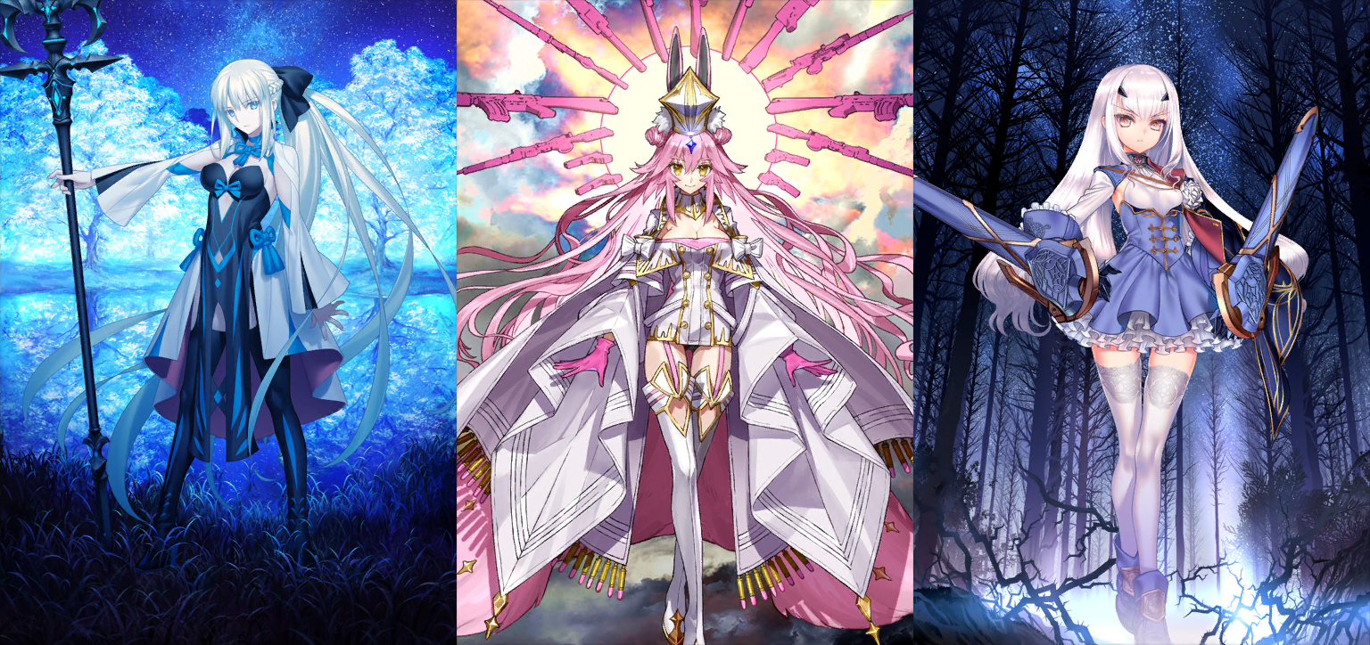 [JP] Fate Grand Order FGO Morgan Fairy Knight Lancelot Melusine Koyans ...