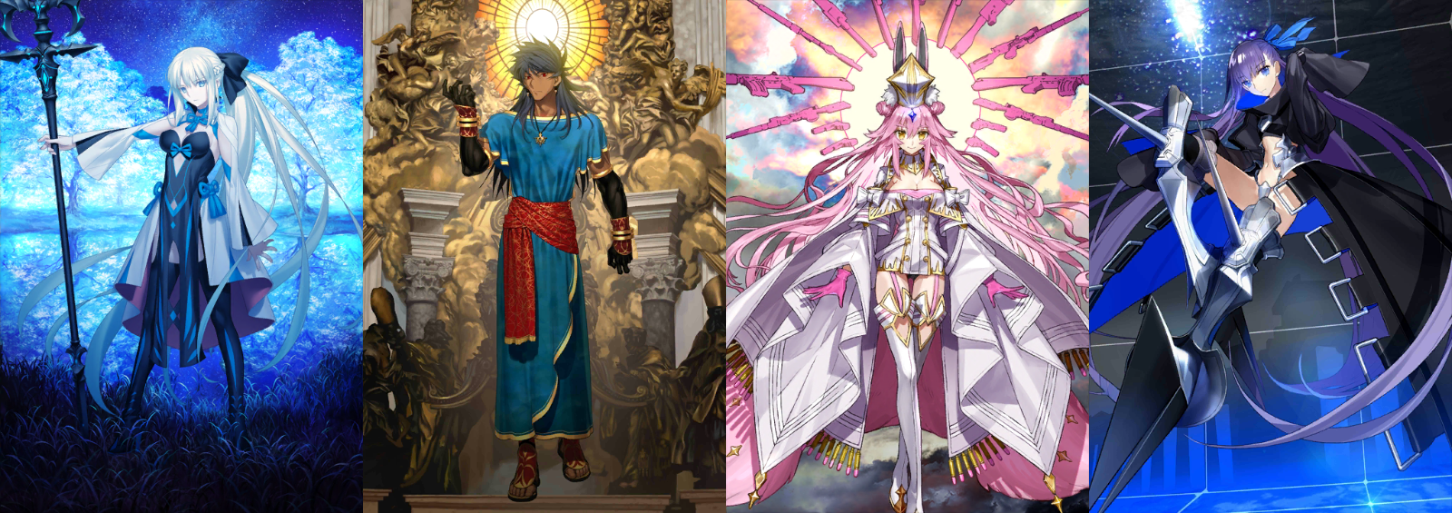 [JP] Fate Grand Order FGO Morgan Koyanskaya Romulus Meltlilith starter ...