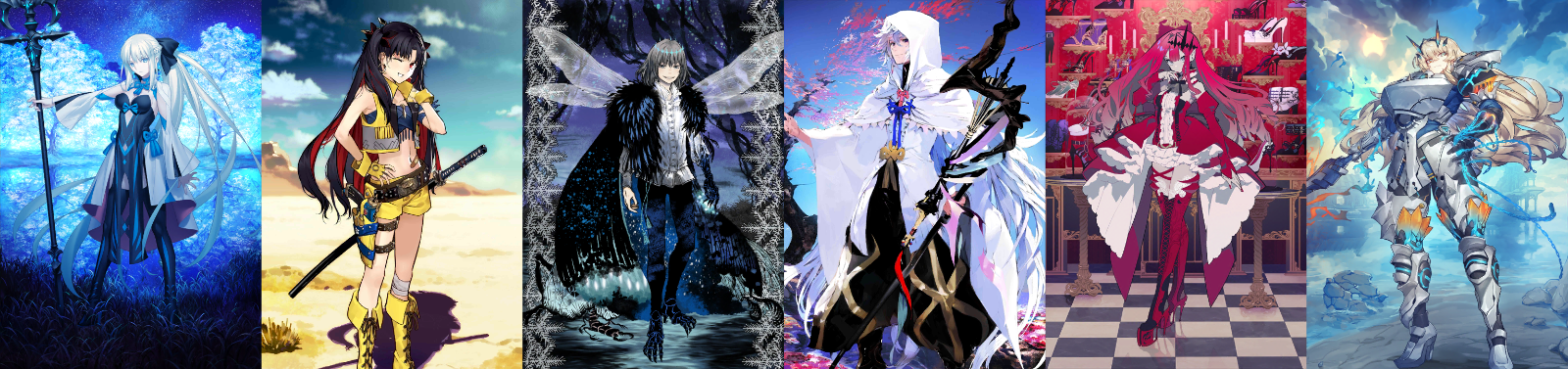 [JP] Fate Grand Order FGO Morgan Space Ishtar Oberon Merlin starter ac ...