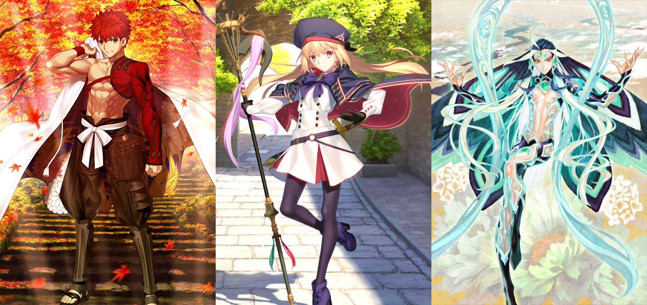 [JP] Fate Grand Order FGO Muramasa Qin Shi Huang Artoria Caster Castor ...