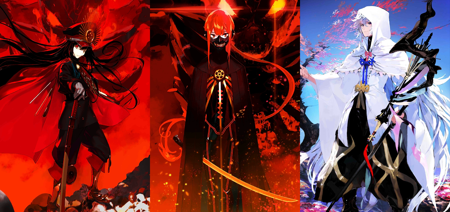 [JP] Fate Grand Order FGO Nobunaga Merlin Nobukatsu NP5 1-2x5* starter ...