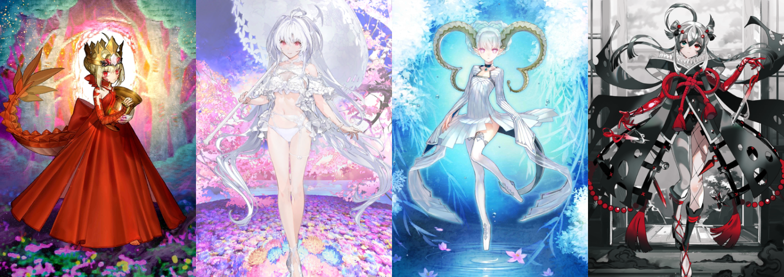 [JP] Fate Grand Order FGO NP2 Draco + Lady Avalon Tiamat Larva Kashin ...