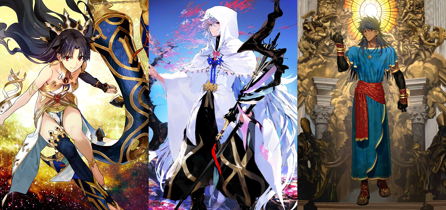 [JP] Fate Grand Order FGO NP2 Ishtar + Romulus + Merlin starter accoun – Mobile Games Starter