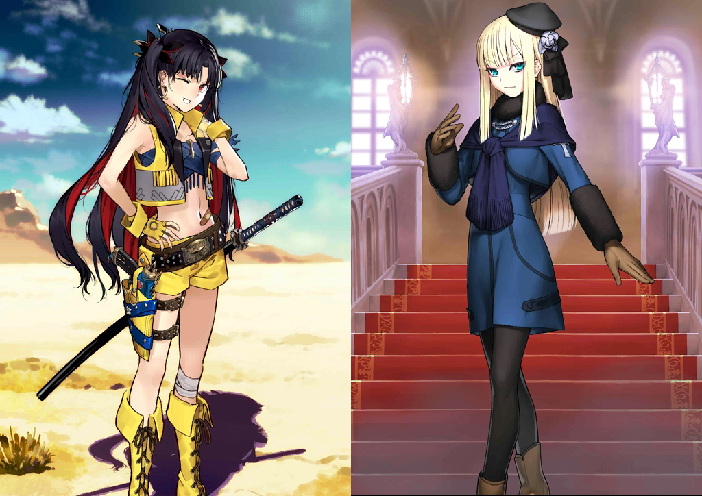 [JP] Fate Grand Order FGO Reines Space Ishtar + 2-3x5* starter account ...