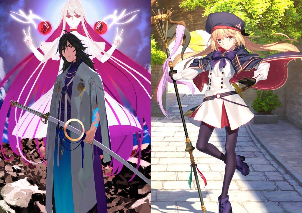 [JP] Fate Grand Order FGO Ryoma Lancer + NP4 Artoria Caster Castoria ...