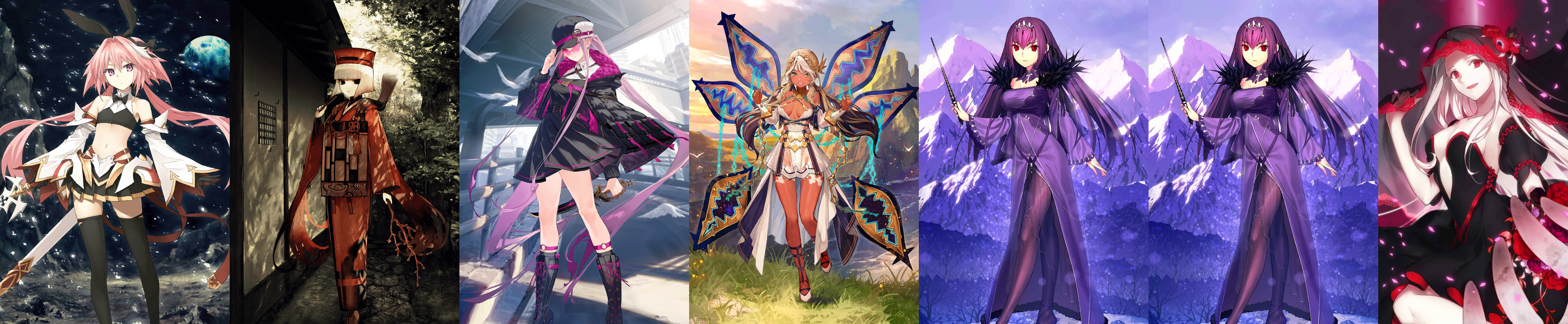 [JP] Fate Grand Order FGO Skadi Astolfo Sen no Rikyu Medusa Andromeda ...