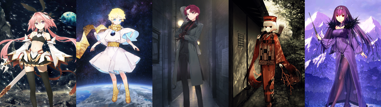 [JP] Fate Grand Order FGO Skadi Astolfo Voyager Bazett Sen no Rikyu st ...