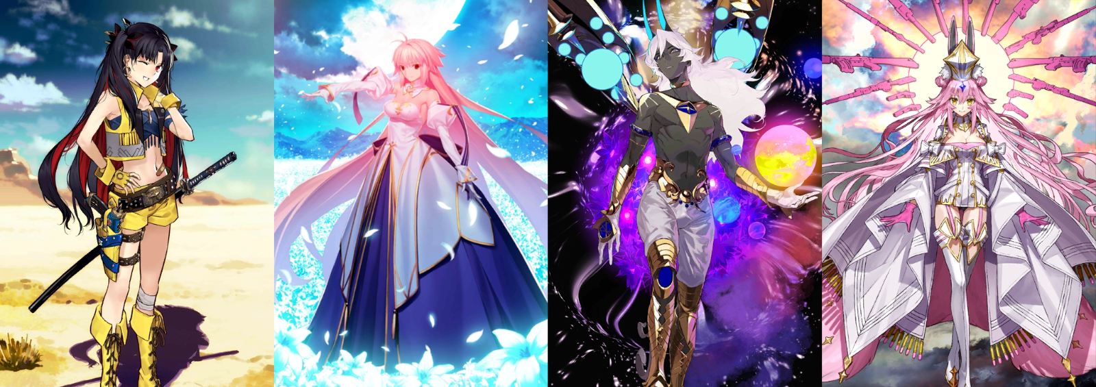 [JP] FGO Arcueid Koyanskaya Arjuna alter Space Ishtar Fate Grand Order ...