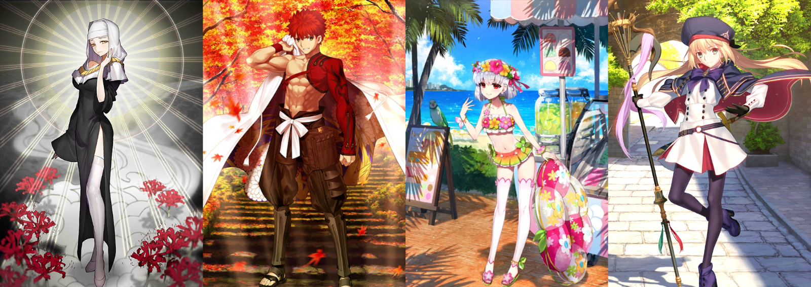 [JP] FGO Artoria Caster Castoria Kiara Kama Avenger Muramasa Fate Gran ...