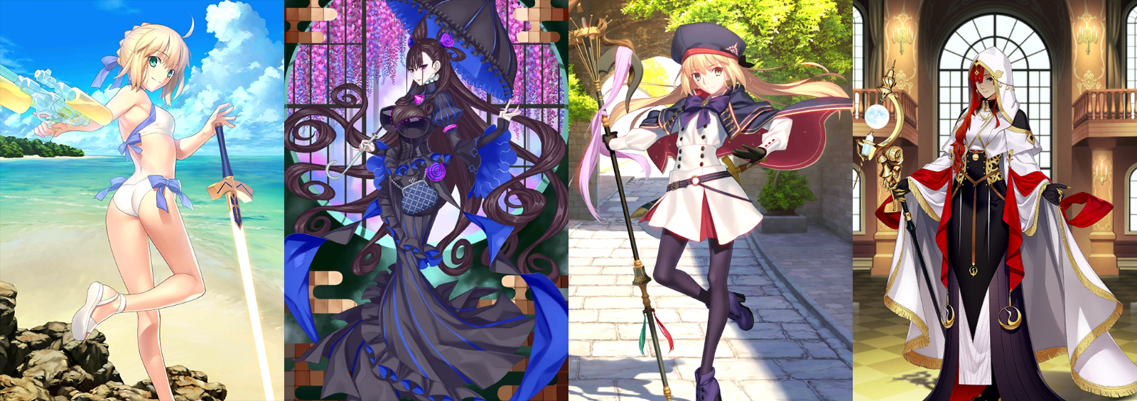 [JP] FGO Artoria(caster+archer) Miss Crane Murasaki Fate Grand Order s ...