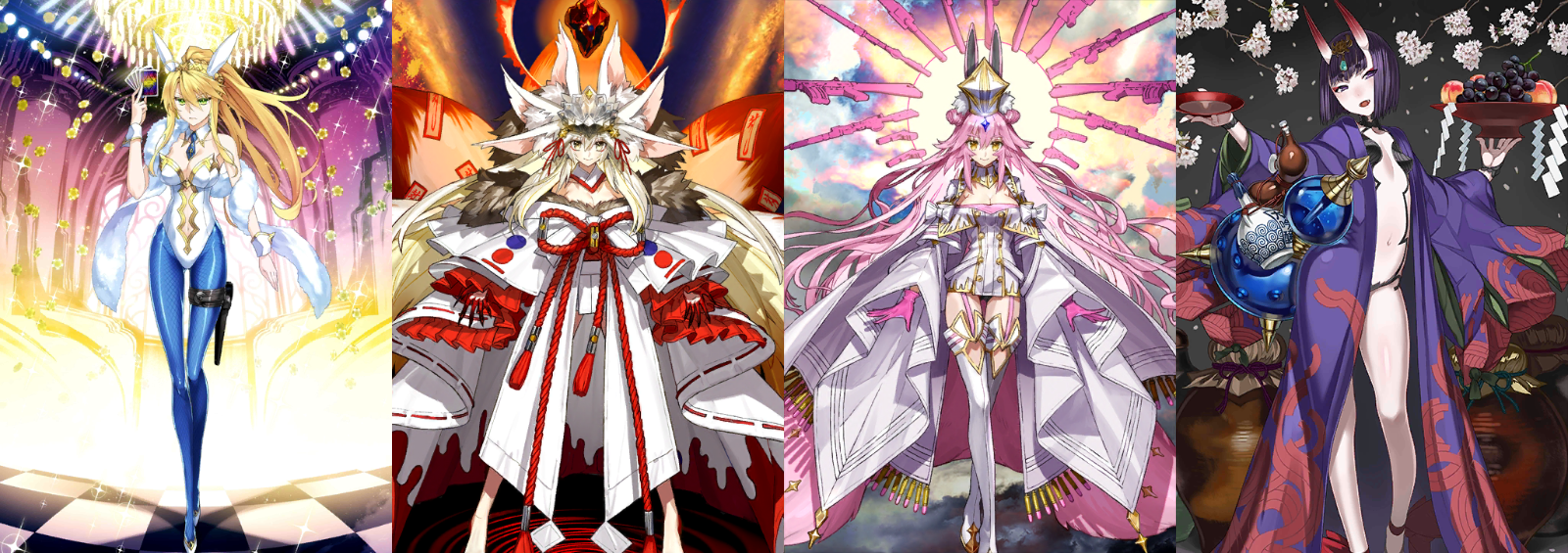 [JP] FGO Artoria(ruler) Shuten Douji Koyanskaya of Darkness Fate Grand ...