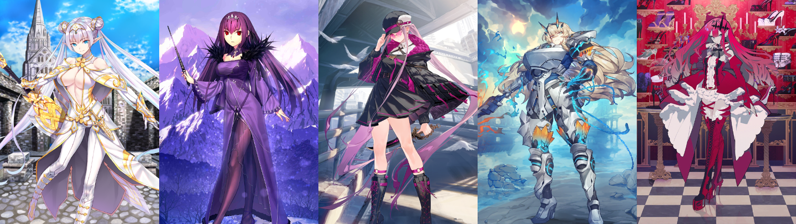 [JP] FGO Britomart Skadi 2Medusa + Tristan Gawain + 1000-1200SQ Fate G ...