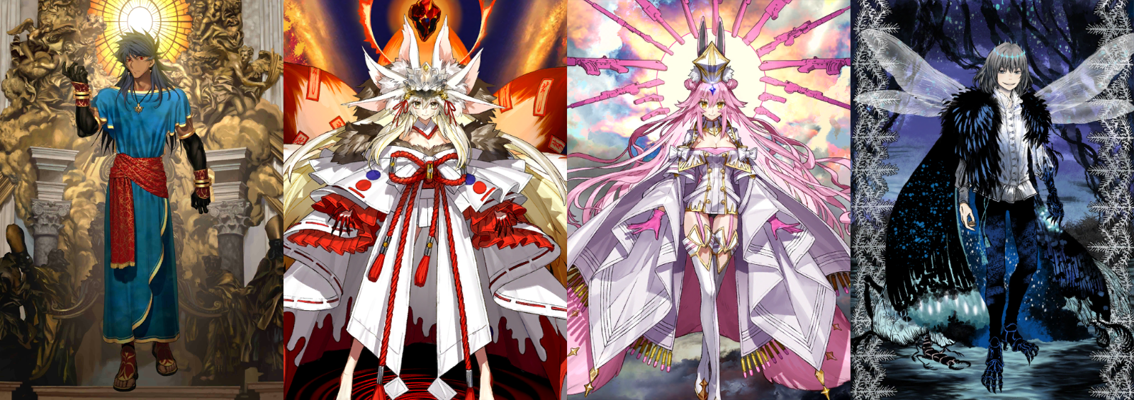 [JP] FGO double Koyanskaya Light Darkness Oberon Romulus Fate Grand Or – Mobile Games Starter