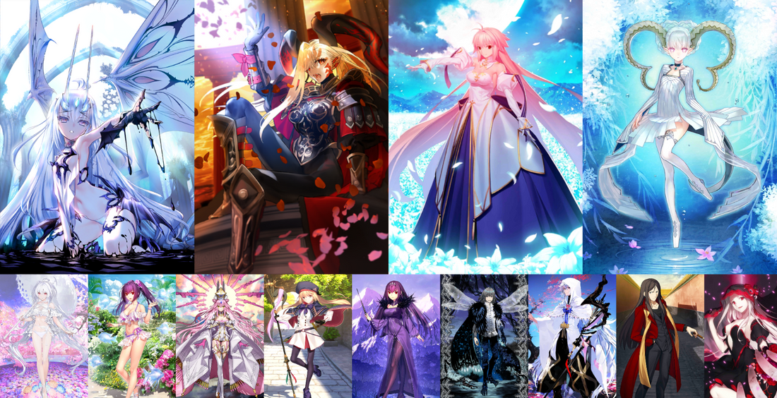 [JP] FGO double NP5 Draco NP5 Fairy Knight Lancelot Melusine + Koyansk ...