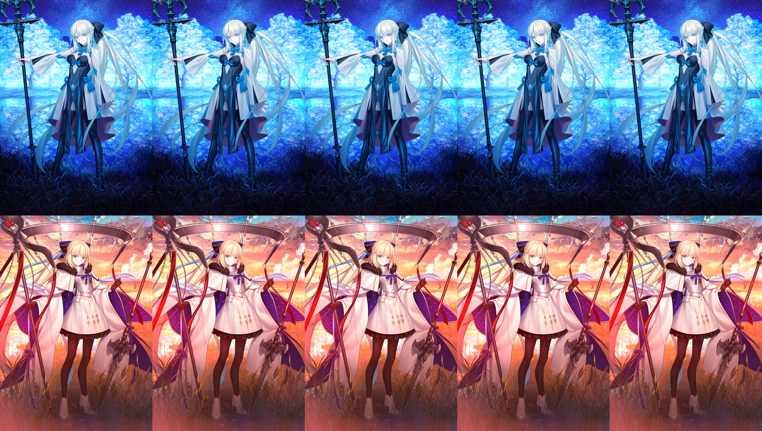 [JP] FGO double NP5 Morgan + NP5 Tonelico Aesc the Savior + 1000-1500S ...