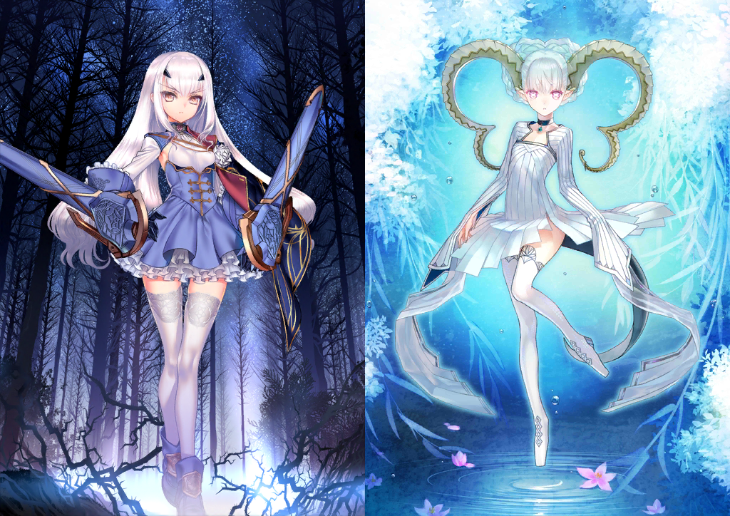 [JP] FGO Fairy Knight Lancelot Melusine Tiamat Larva Fate Grand Order ...