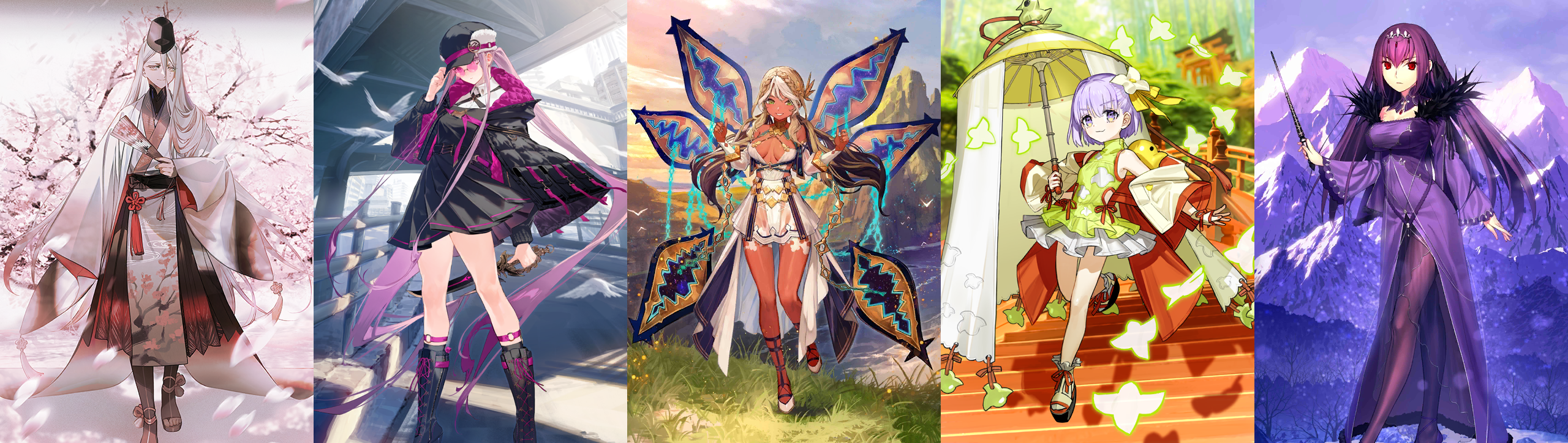 [JP] FGO Hanasaka no Okina Andromeda Medusa Kazuradrop + Skadi Fate Gr ...