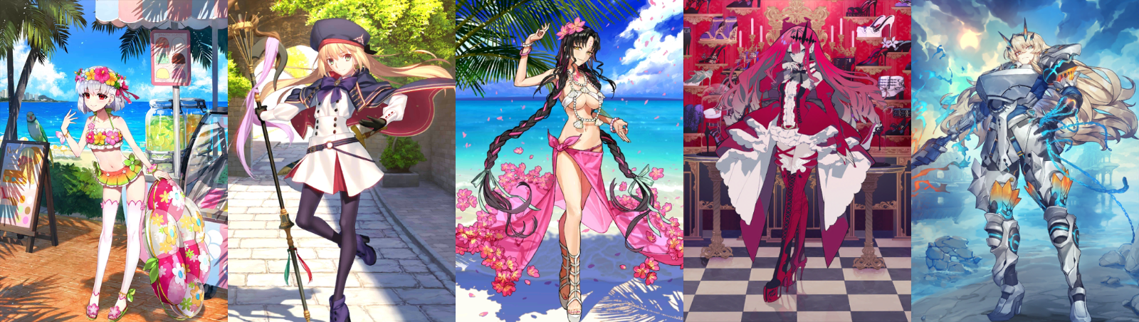 [JP] FGO Kiara Kama(avenger) Artoria Caster Castoria Fate Grand Order ...