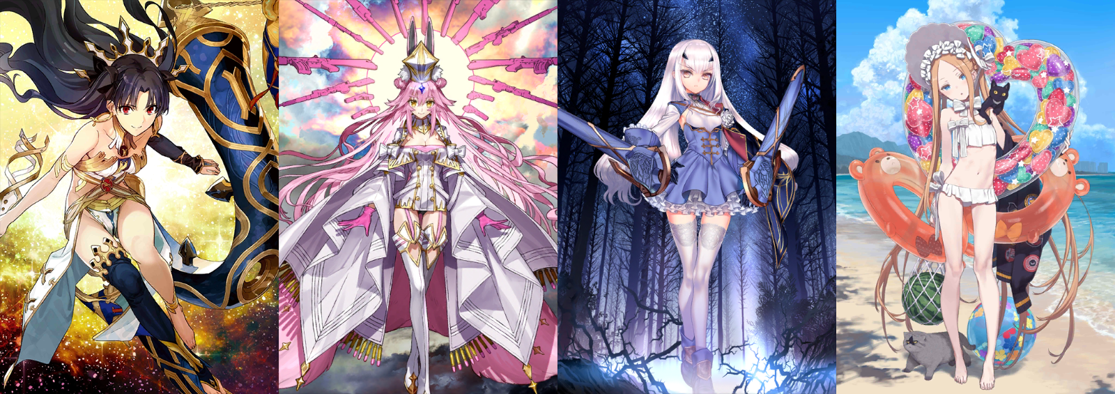 [JP] FGO Koyanskaya Ishtar Fairy Knight Lancelot Melusine Abigail +3-4 – Mobile Games Starter