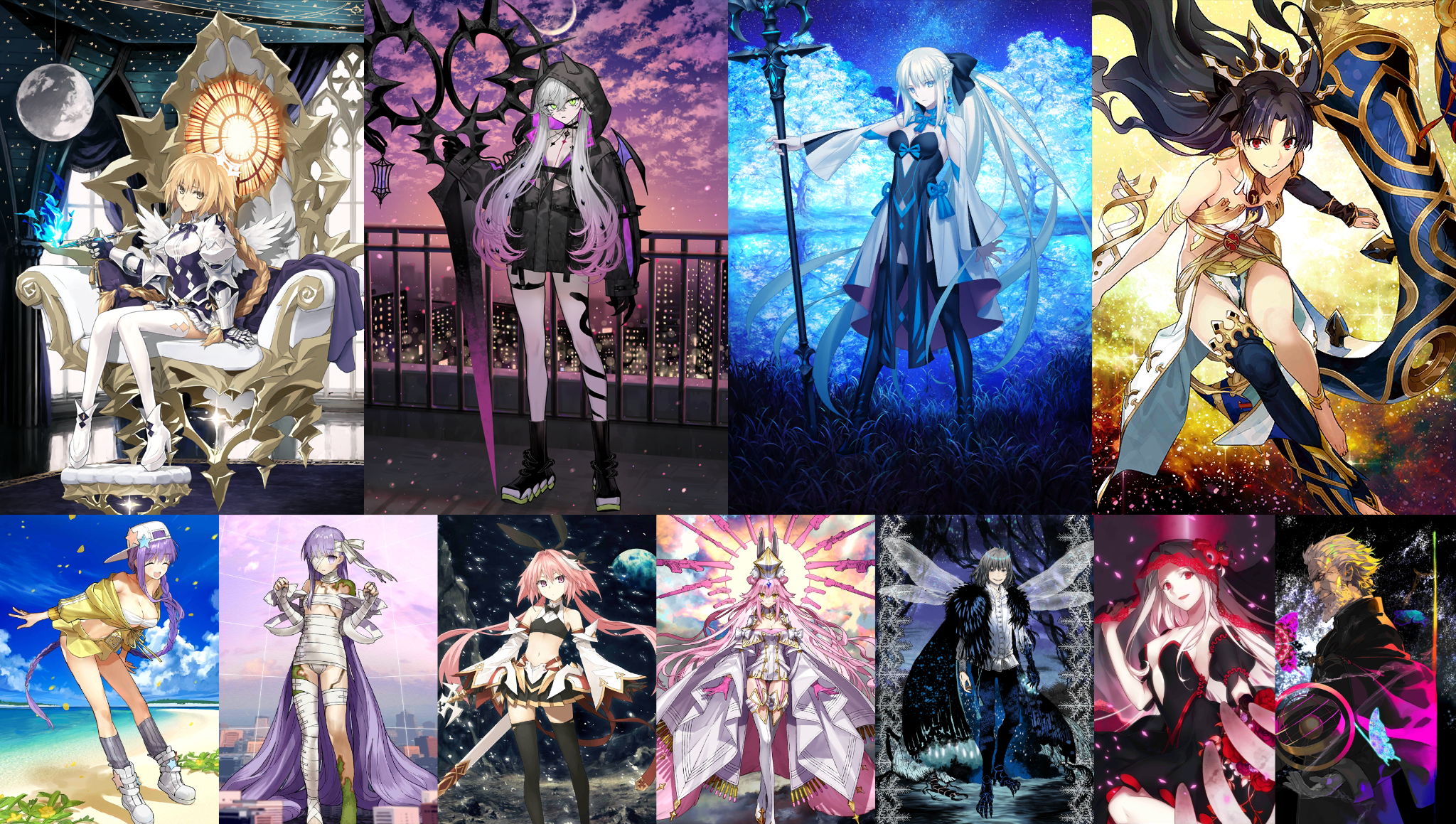 [JP] FGO Lilith Metatron Jeanne Ishtar BB Morgan Astolfo Kingprotea Ko ...