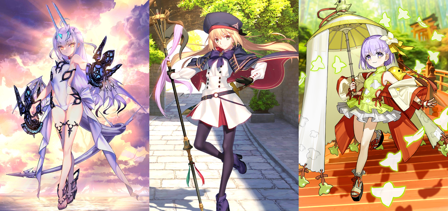 [JP] FGO Melusine ruler + Artoria Caster + Kazuradrop Fate Grand Order ...