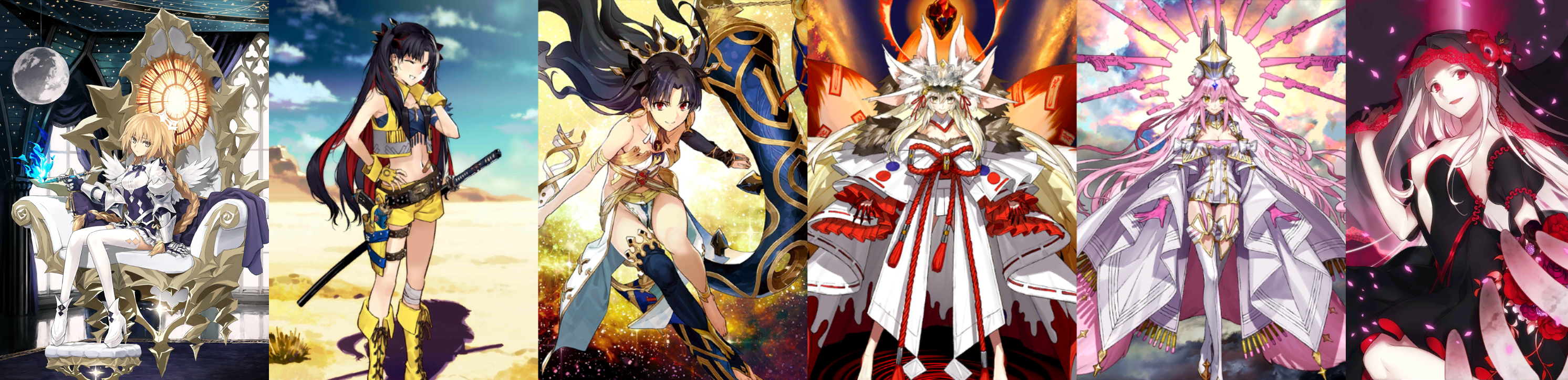[JP] FGO Metatron Jeanne double/Space Ishtar Koyanskaya Darkness Light ...
