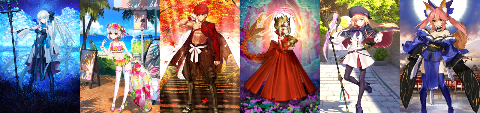[JP] FGO Morgan Kama avenger Draco Artoria Caster Castoria Muramasa Fa ...