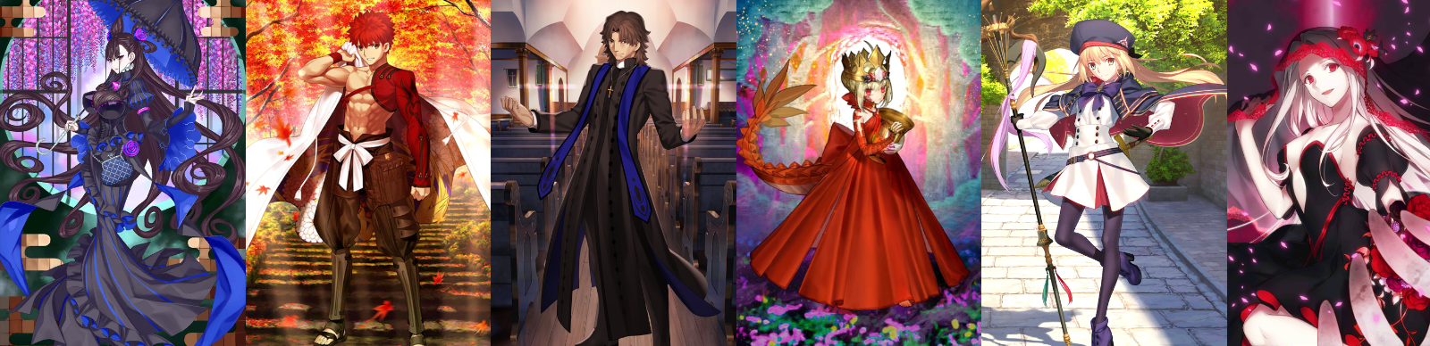 [JP] FGO Muramasa Artoria Caster Castoria Murasaki Rasputin Draco Beas ...