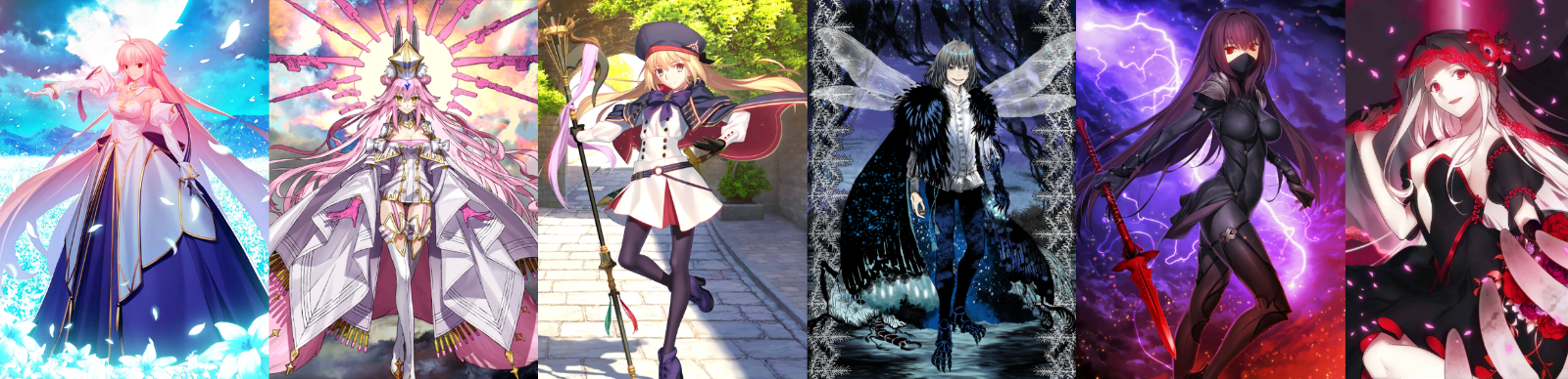 [JP] FGO NP2 Arcueid + Koyanskaya Artoria Caster Castoria Oberon Fate ...