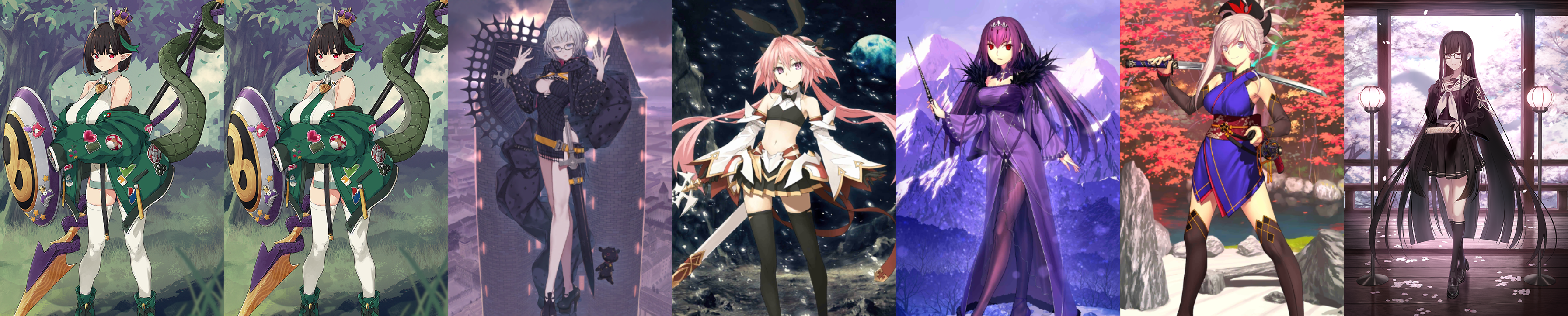 [JP] FGO NP2 Biscione Skadi Jacques Astolfo Musashi Fate Grand Order s ...