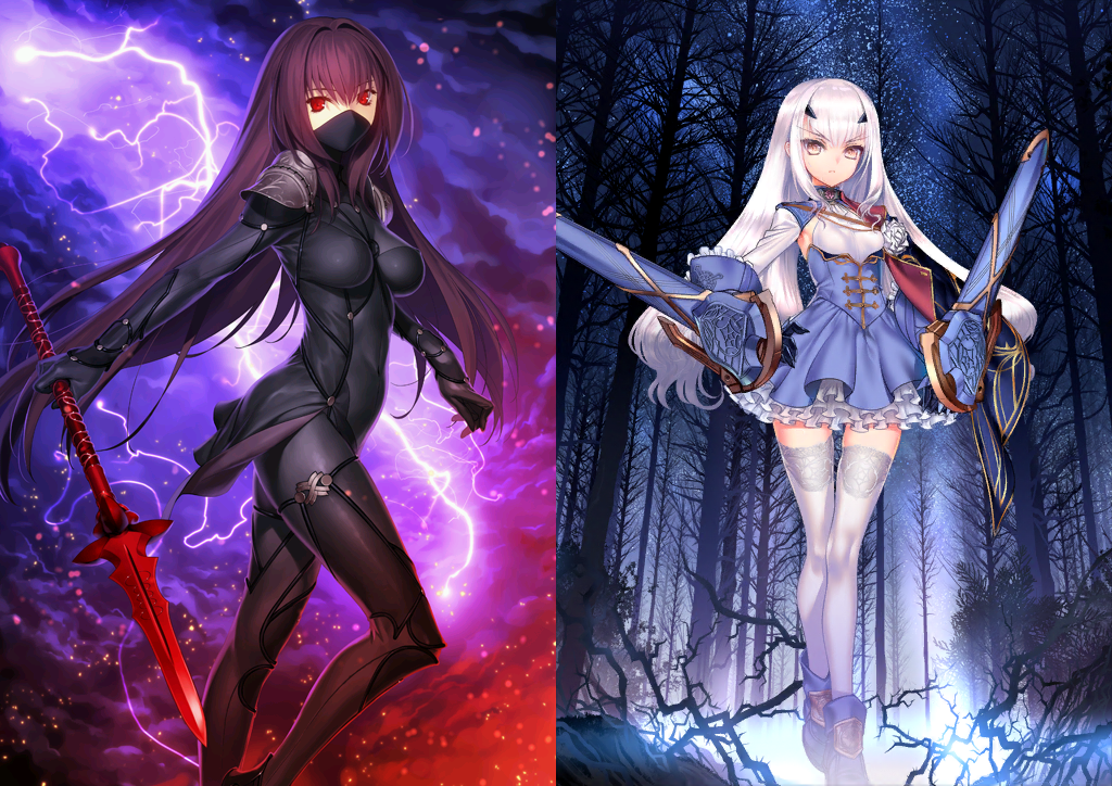 [JP] FGO NP2 Scathach +Fairy Knight Lancelot Melusine Fate Grand Order – Mobile Games Starter