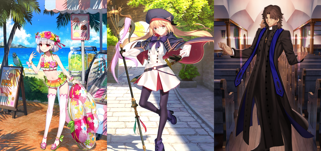 [JP] FGO NP3 Kama avenger Rasputin Artoria Caster Castoria + 1-2x5* Fa ...