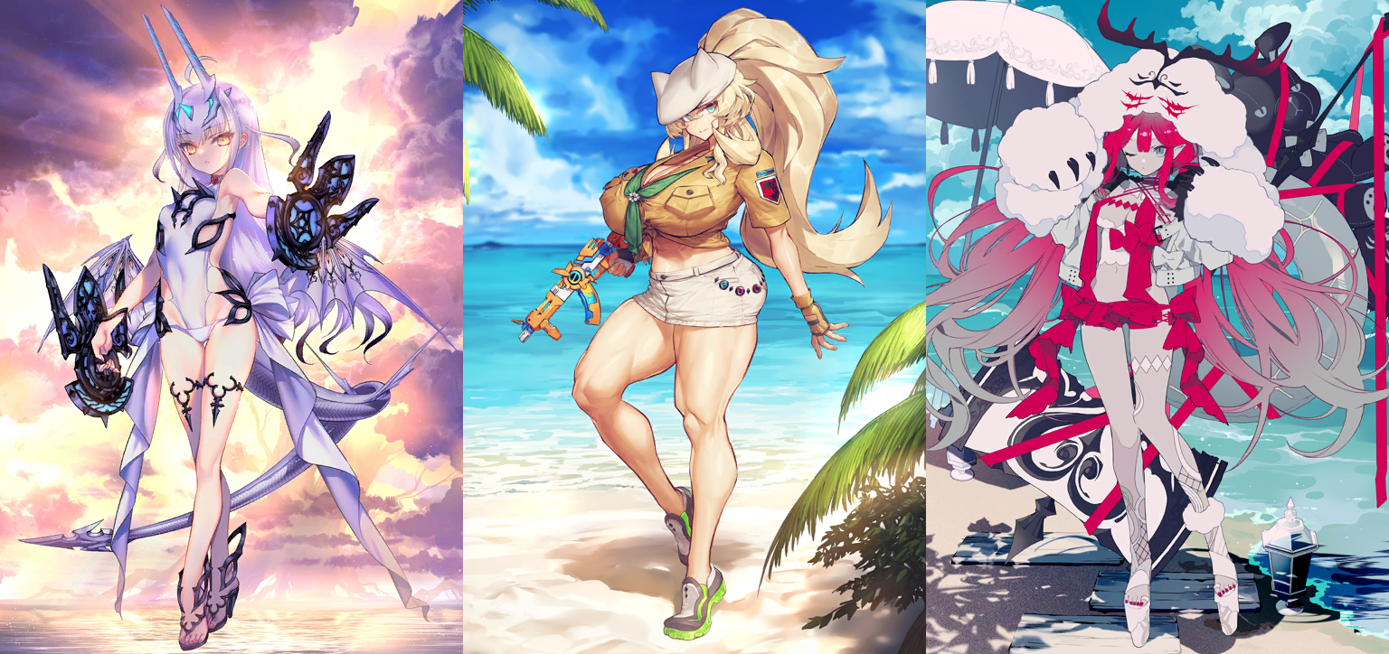 [JP] FGO NP3 Melusine ruler summer Barghest Baobhan Sith Fate Grand Or – Mobile Games Starter