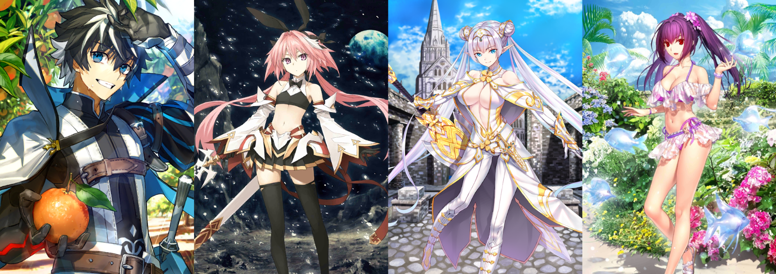 [JP] FGO NP4 Charlemagne + Skadi ruler Astolfo Britomart Fate Grand Or ...