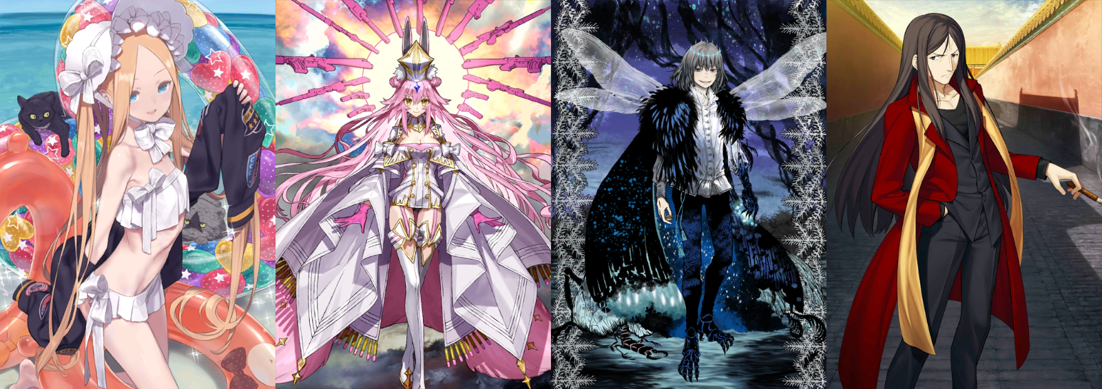 [JP] FGO NP5 Abigail + Koyanskaya Vitch+ Oberon Fate Grand Order endga ...