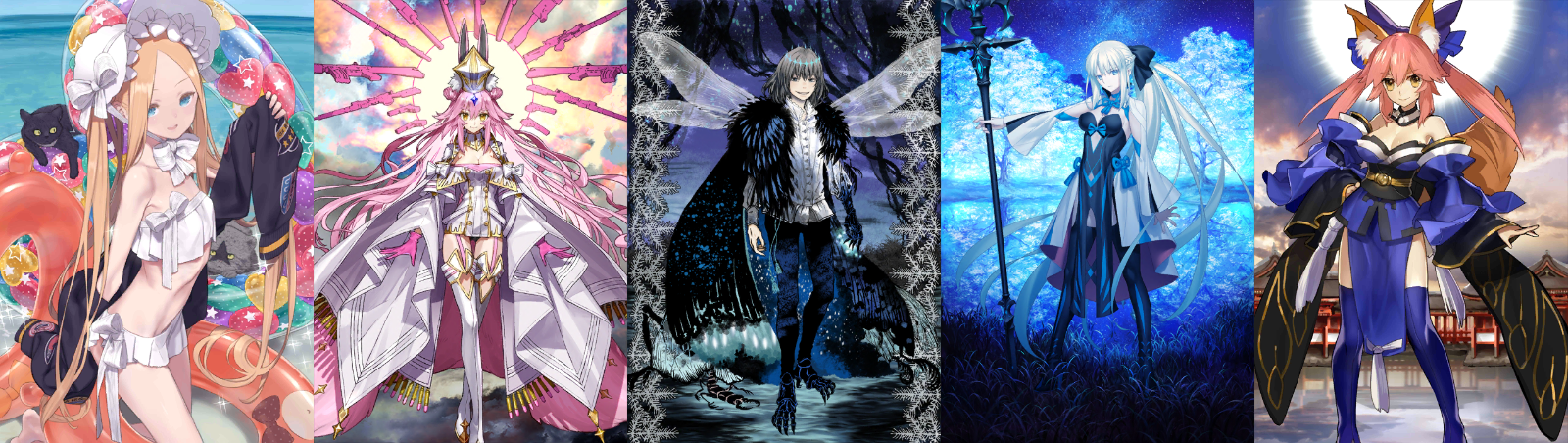 [JP] FGO NP5 Abigail(Foreigner) +Koyanskaya Oberon Morgan Fate Grand O ...