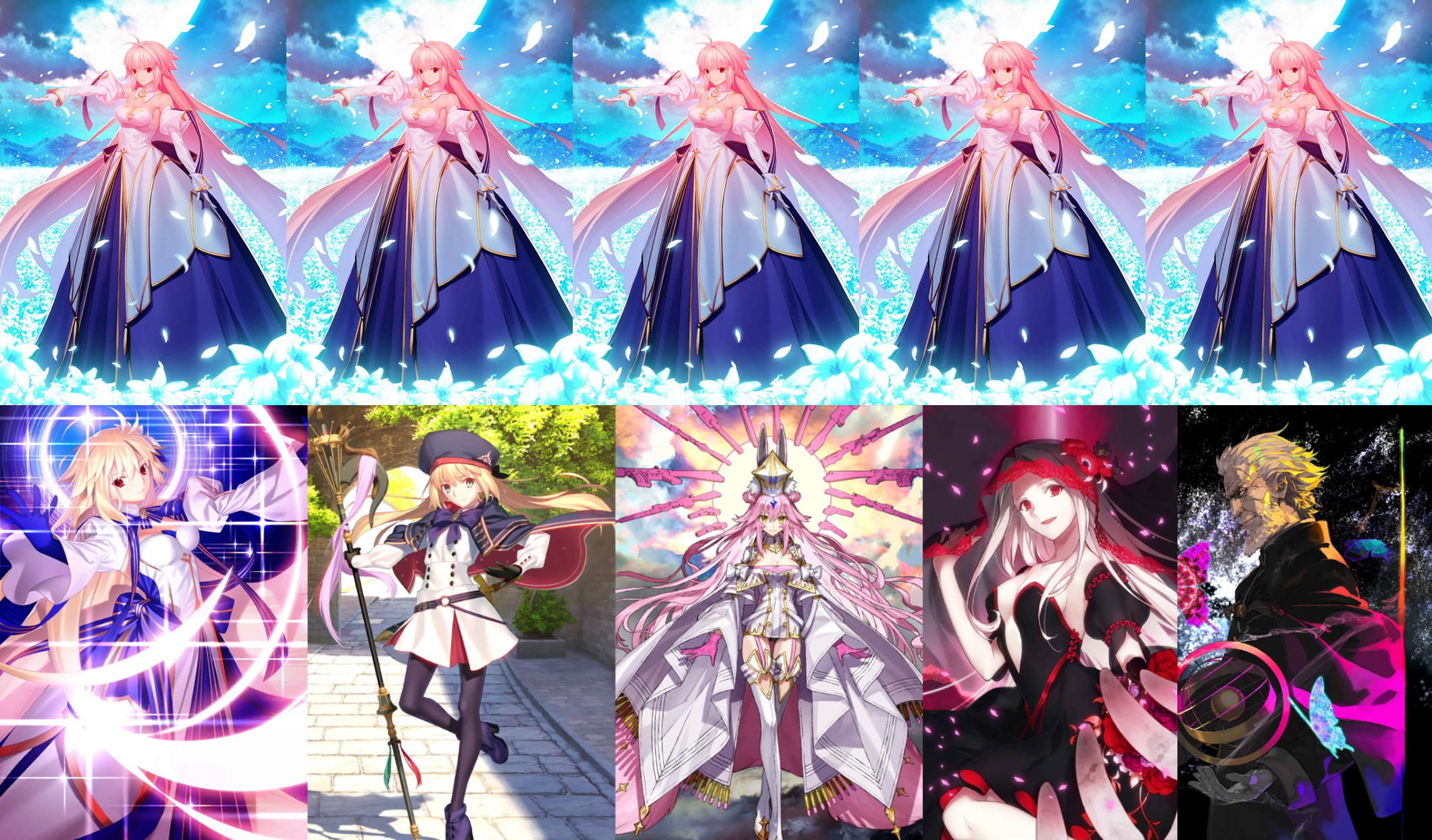 [JP] FGO NP5 Arcueid + Koyanskaya Artoria Caster Black Grail + 900-100 ...