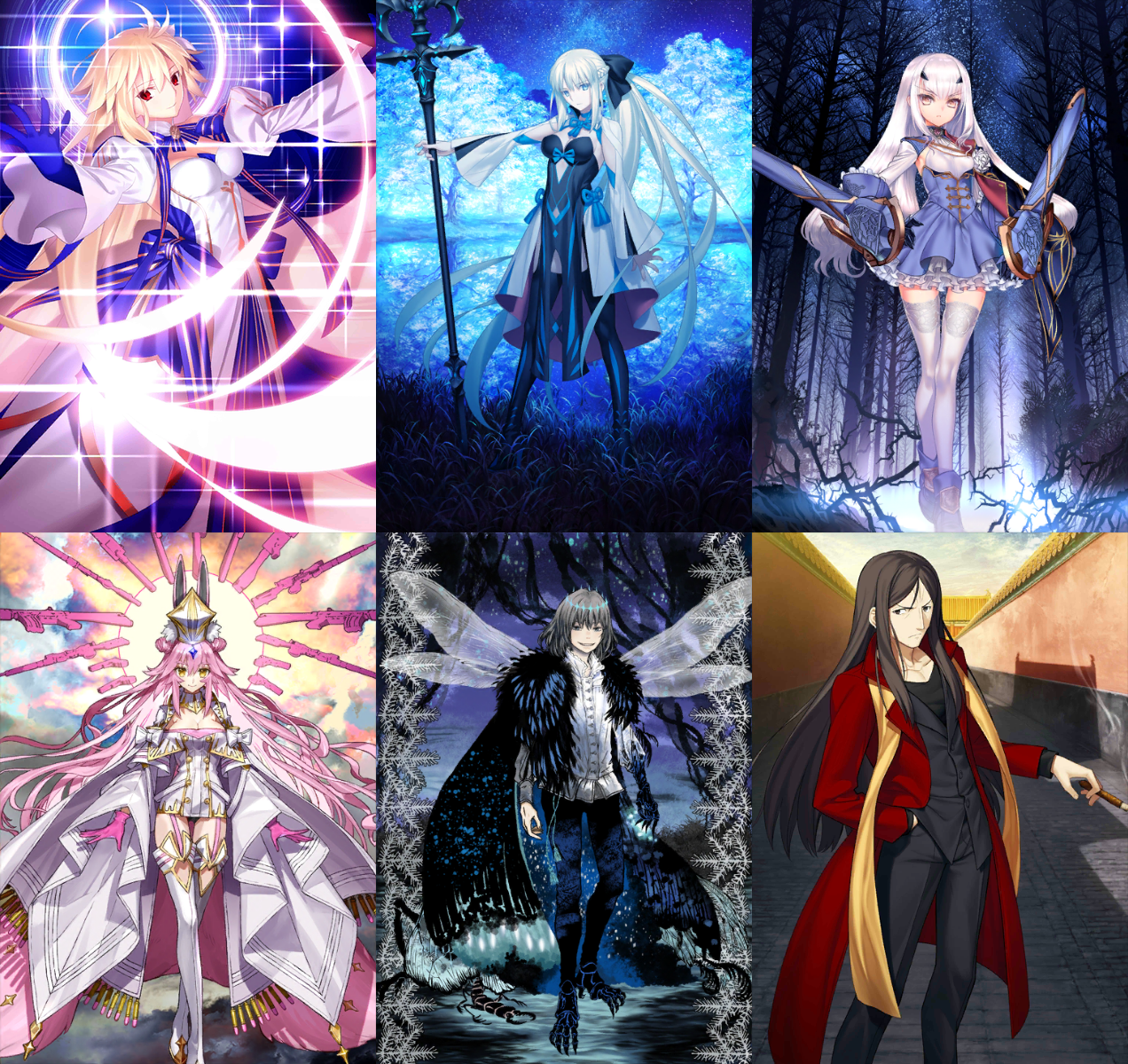 [JP] FGO NP5 Arcueid + Morgan Fairy Knight Lancelot Melusine Koyanskay ...