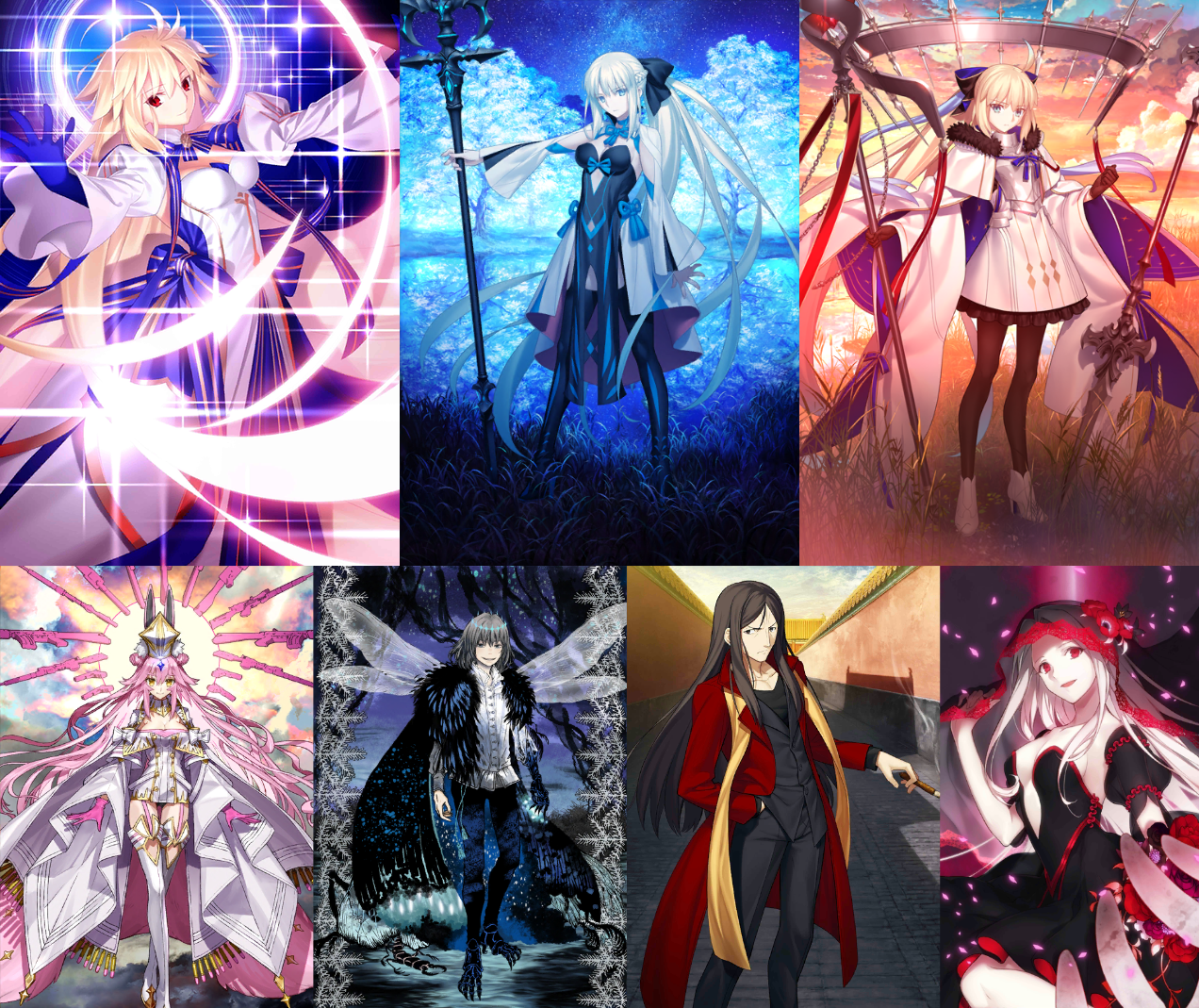 [JP] FGO NP5 Arcueid + Morgan Tonelico Aesc the Savior Koyanskaya Ober ...