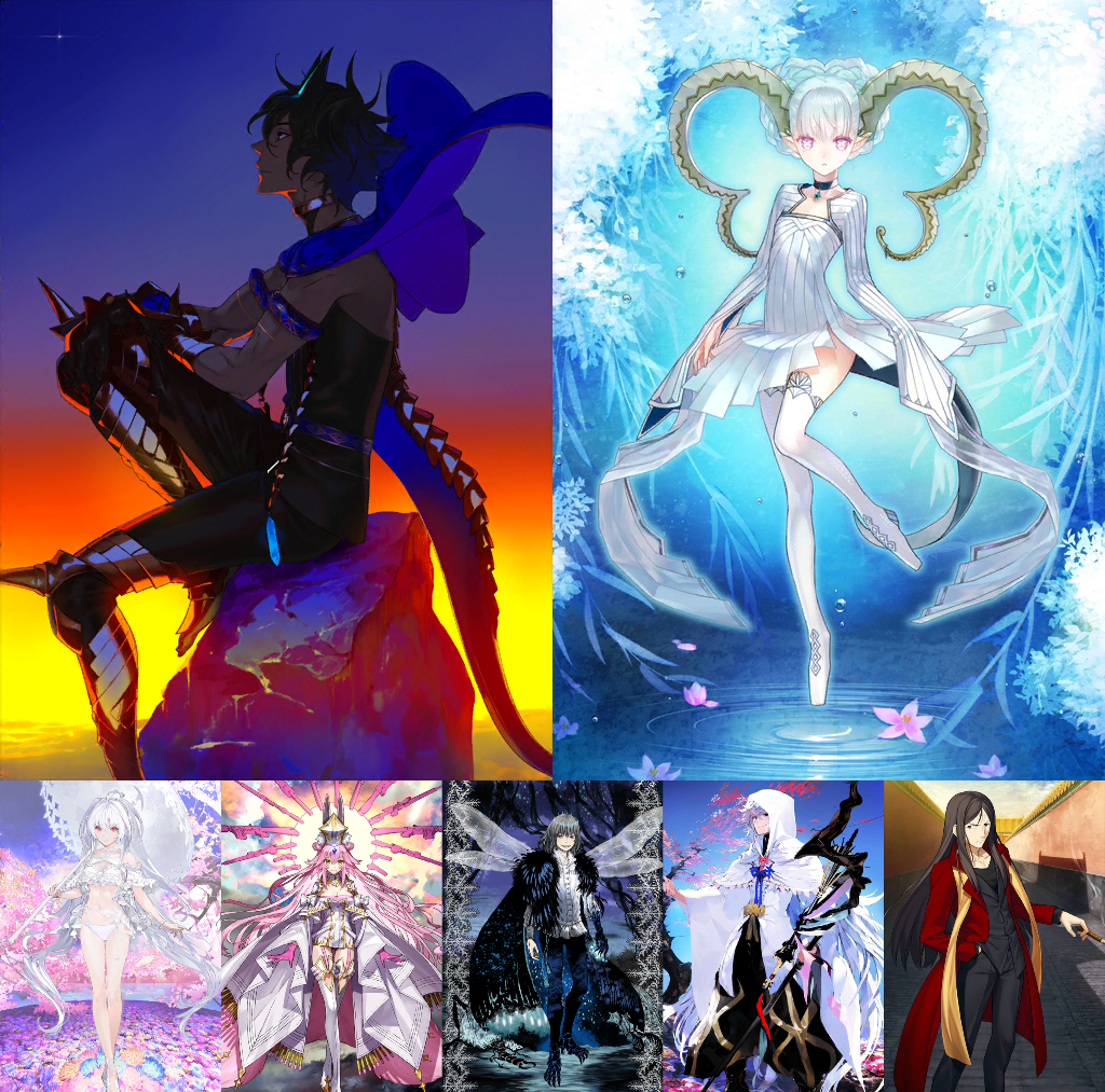 [JP] FGO NP5 Arjuna alter + Tiamat Larva Lady Avalon Koyanskaya Oberon – Mobile Games Starter