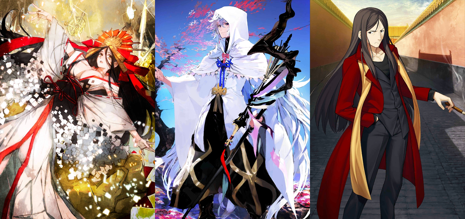 [JP] FGO NP5 Himiko +Merlin Waver + 600-800SQ Fate Grand Order endgame ...