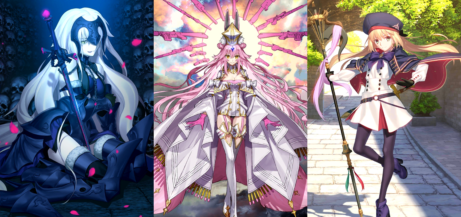 [JP] FGO NP5 Jeanne(alter) Jalter + Koyanskaya + Artoria Caster Castor ...
