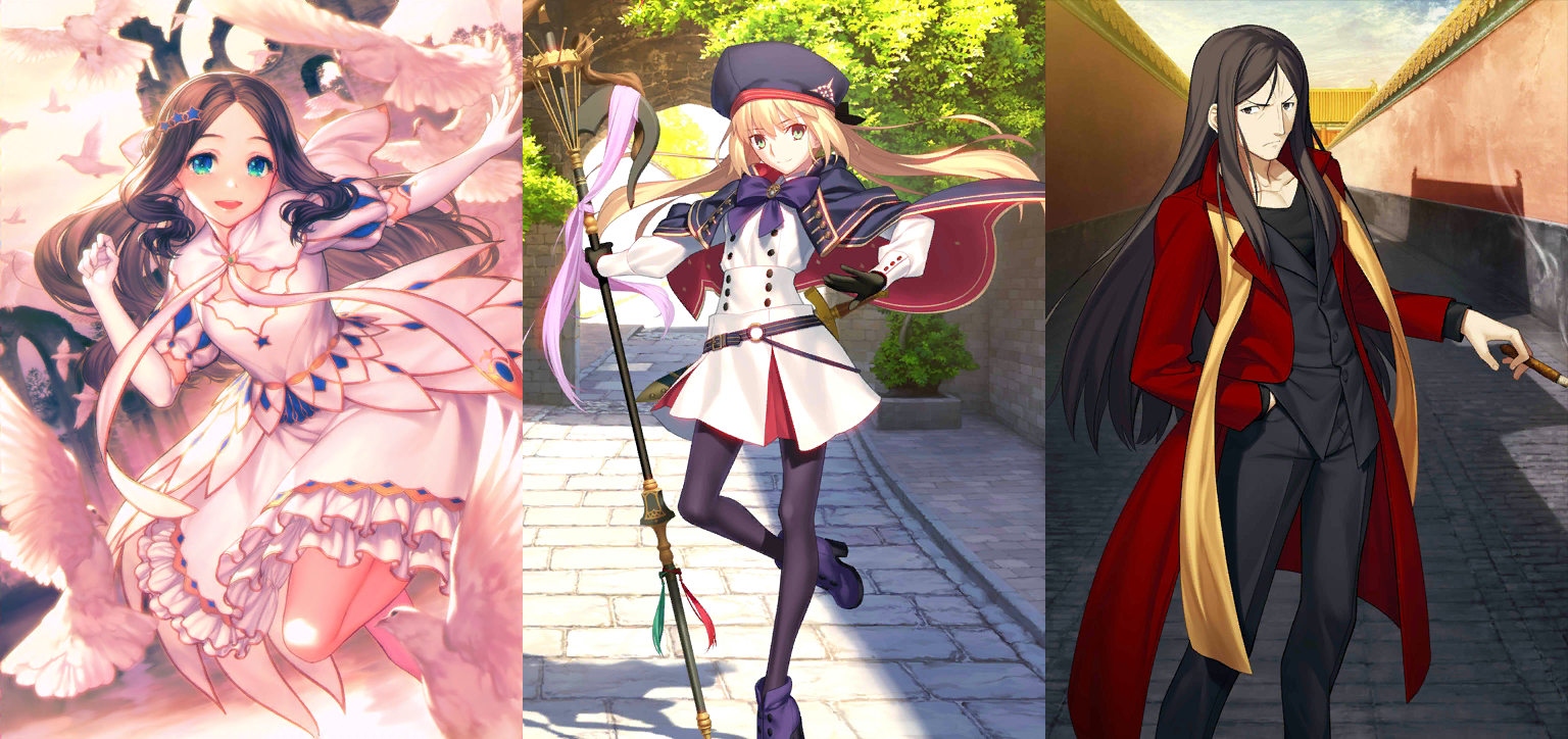 [JP] FGO NP5 Leonardo +Artoria Caster Castoria Fate Grand Order endgam ...