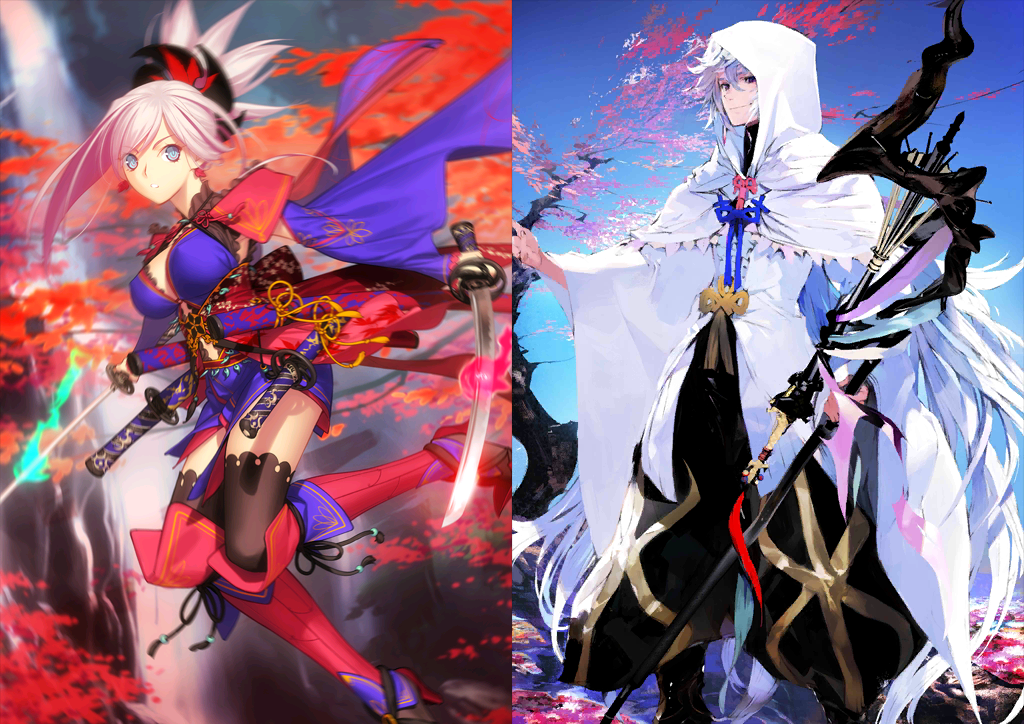 [JP] FGO NP5 Musashi +Merlin + 800-1000SQ Fate Grand Order endgame acc ...