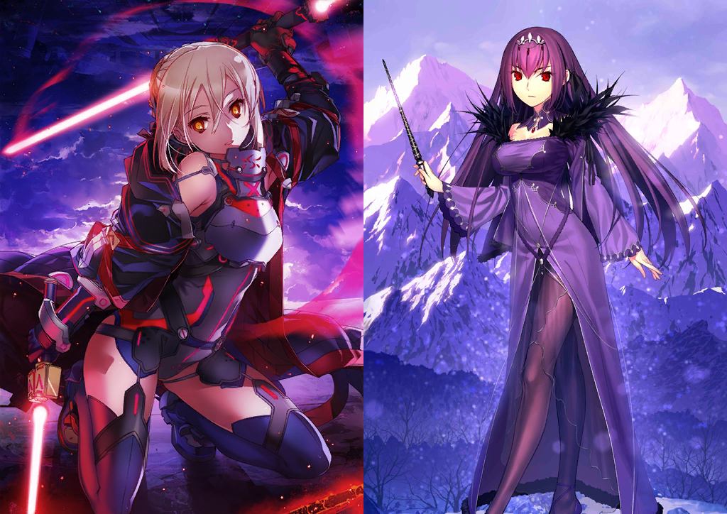 [JP] FGO NP5 Mysterious Heroine X alter /MHX + Skadi Fate Grand Order ...