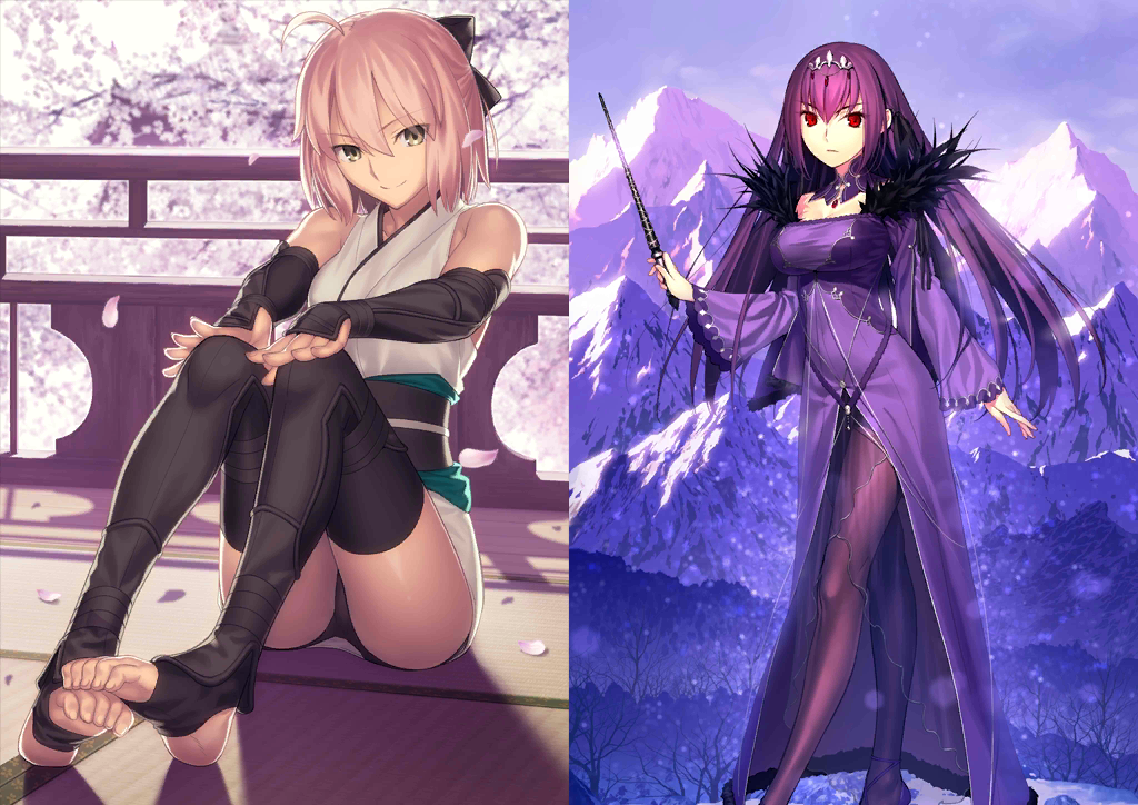 [JP] FGO NP5 Okita(saber) + Skadi Fate Grand Order endgame account – Mobile Games Starter
