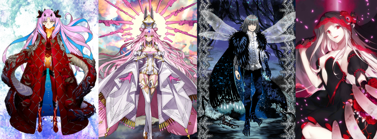 [JP] FGO NP5 Space Ishtar +Koyanskaya Oberon BG Fate Grand Order endga ...