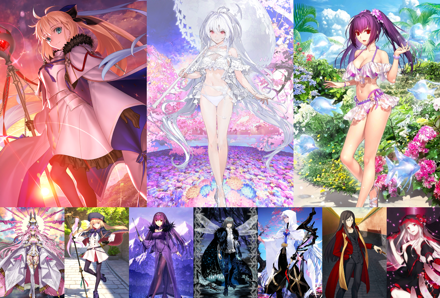 [JP] FGO NP5 Tonelico + Koyanskaya Castoria Oberon Skadi Lady Avalon F ...