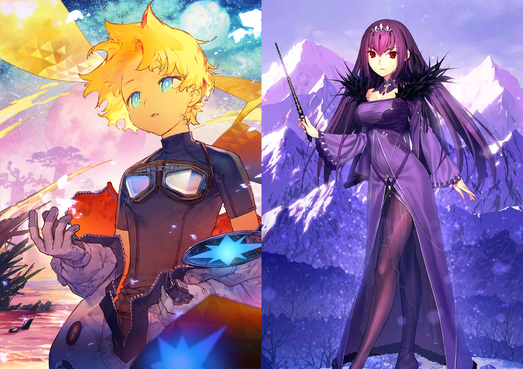 [JP] FGO NP5 Voyager + Skadi + 1000-1200SQ Fate Grand Order endgame ac ...