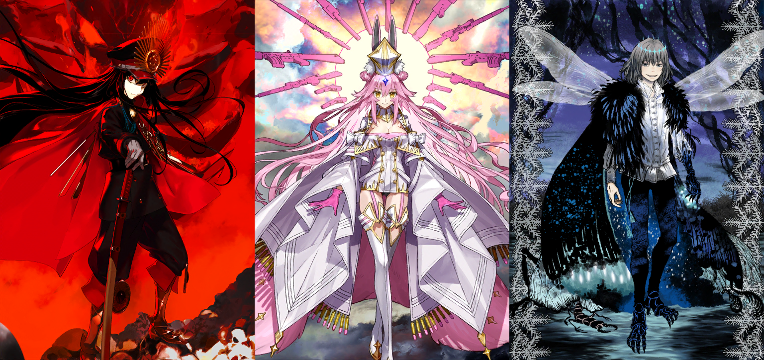[JP] FGO Oda Nobunaga Avenger Koyanskaya Oberon + 800-1000SQ Fate Gran ...